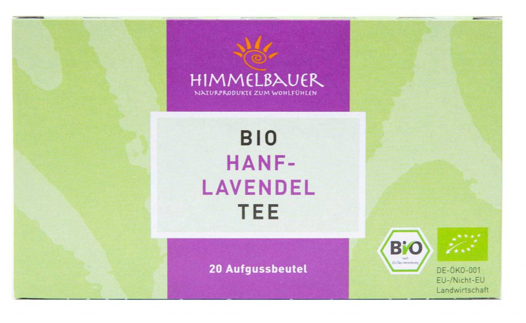 Bio Hanf-Lavendel Tee | Himmelbauer